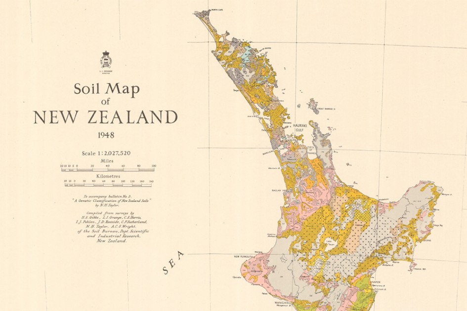 Historic soil maps » Manaaki Whenua