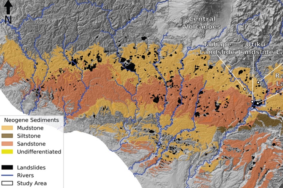 The sediment contributions of New Zealand’s largest landslides ...