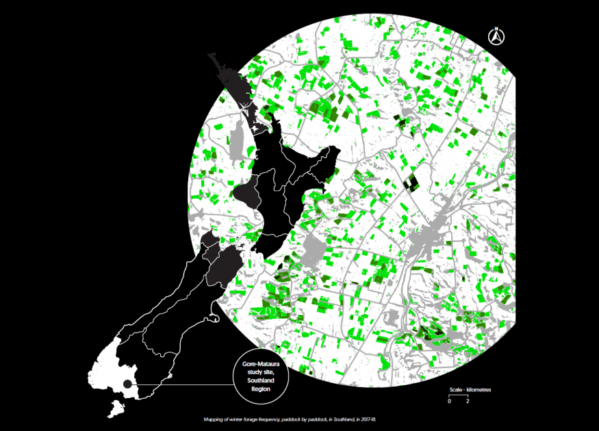 Monitoring paddock-scale changes in land-use – from space » Manaaki Whenua