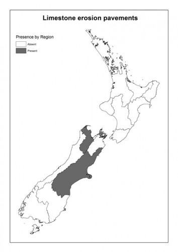 Limestone erosion pavements » Manaaki Whenua